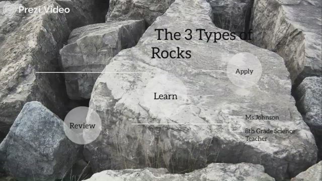 3 Types of Rocks by Asia Johnson on Prezi Video