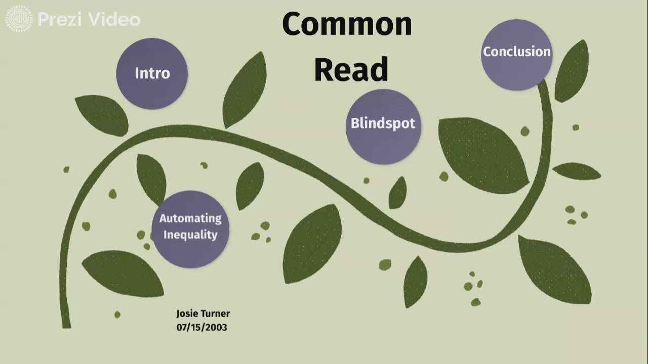 Common Read Project by Josie Turner on Prezi Video
