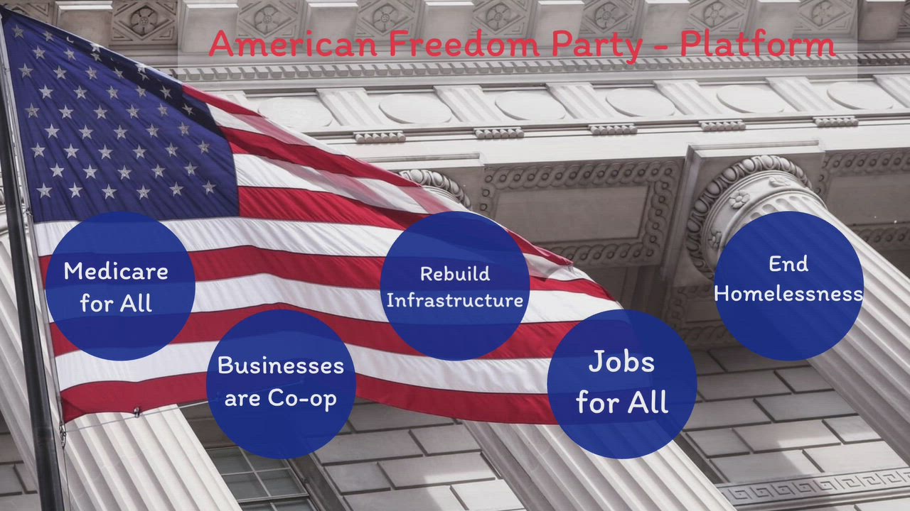 American Freedom Party PLatform by Chance Moreno on Prezi Video