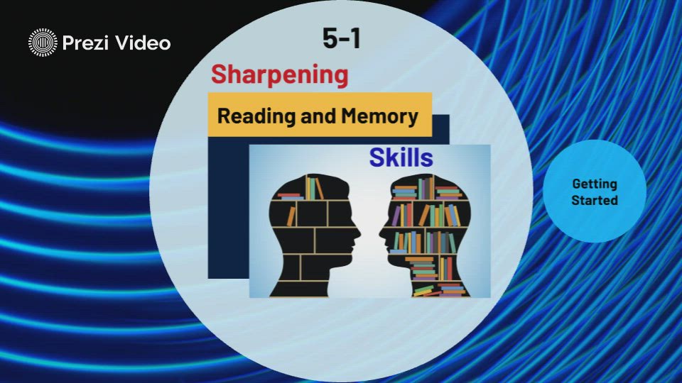 Sharpen Your Reading and Memory Skills by Danniele Janik on Prezi Video