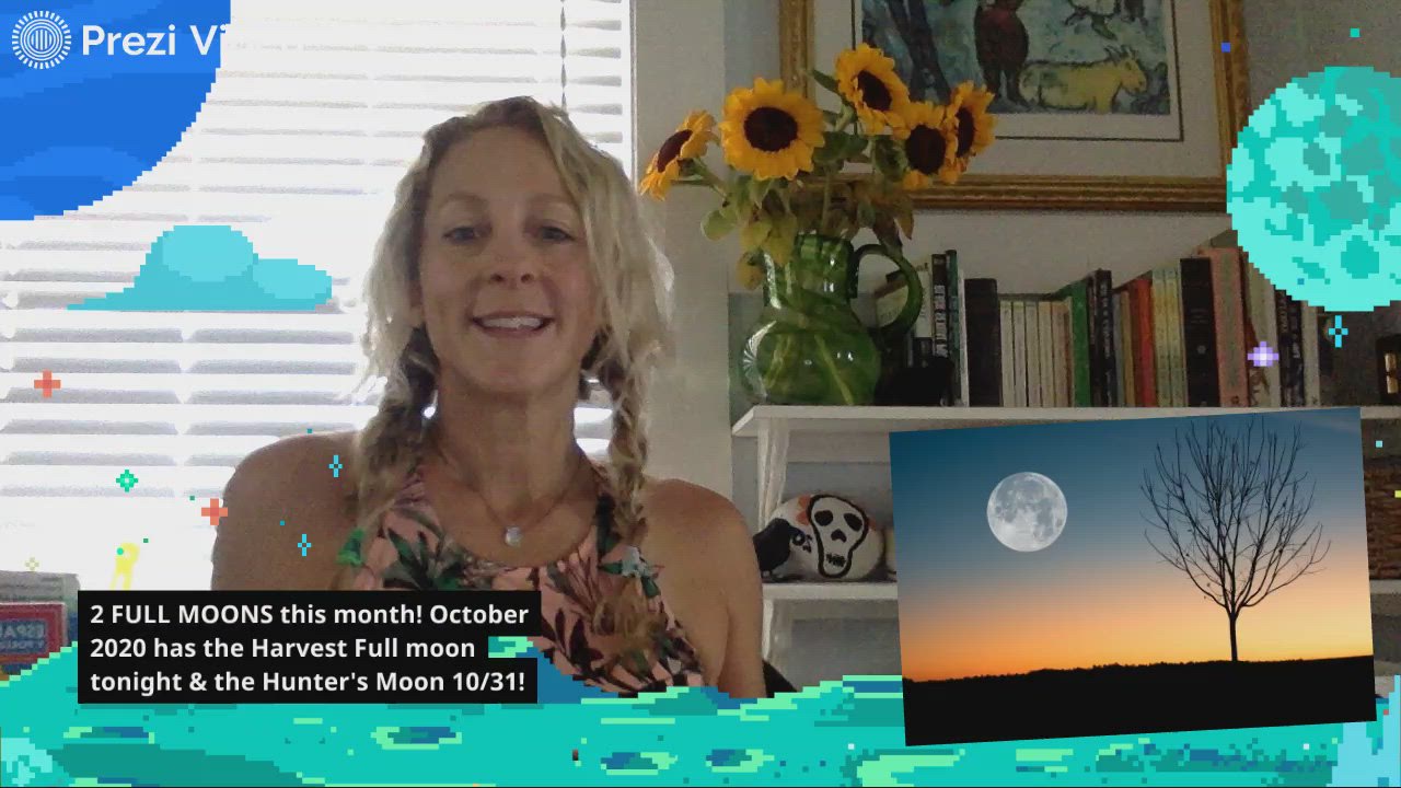 2 FULL MOONS this month! October 2020 has the Harvest Full moon tonight ...