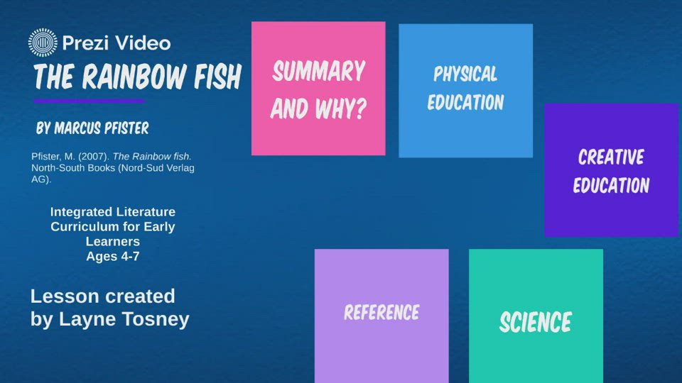 The Rainbow Fish by Layne Tosney by Layne Tosney on Prezi Video