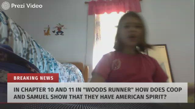 In chapter 10 and 11 in "Woods Runner" how does Coop and Samuel show ...