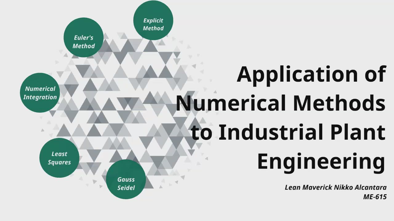 Application of Numerical Method to IPE by Lean Maverick Nikko Alcantara ...