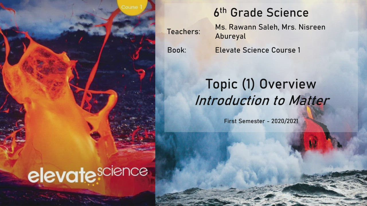 Grade 6 - Science - Unit Overview - T1: Introduction to Matter by ...