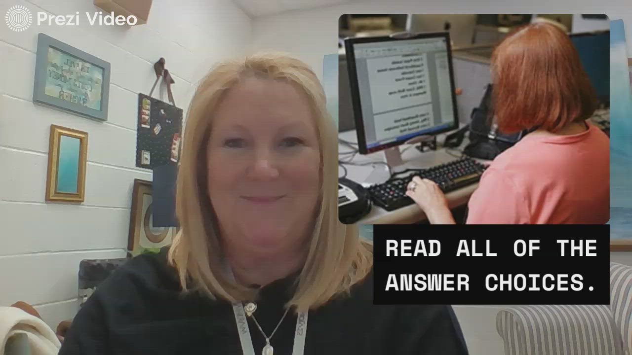 SOL TEST TAKING 101 by Kimberly Finn on Prezi Video
