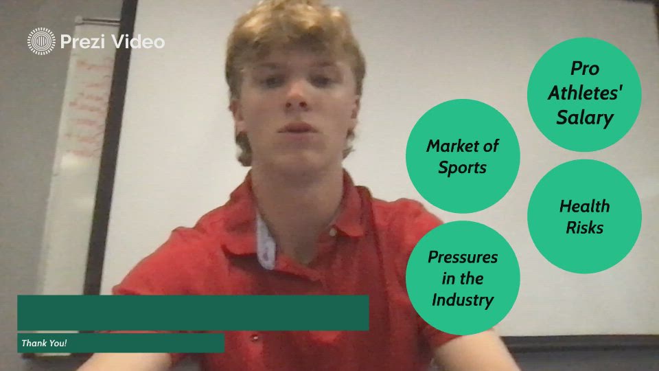 Athletes’ Salaries by Gunnar Ball on Prezi Video