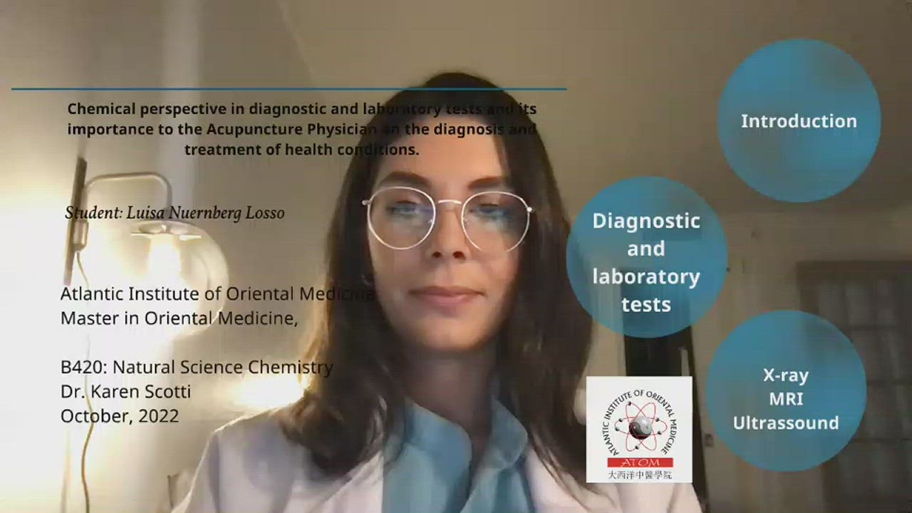 Understanding the chemical perspective in diagnostic/laboratory tests ...