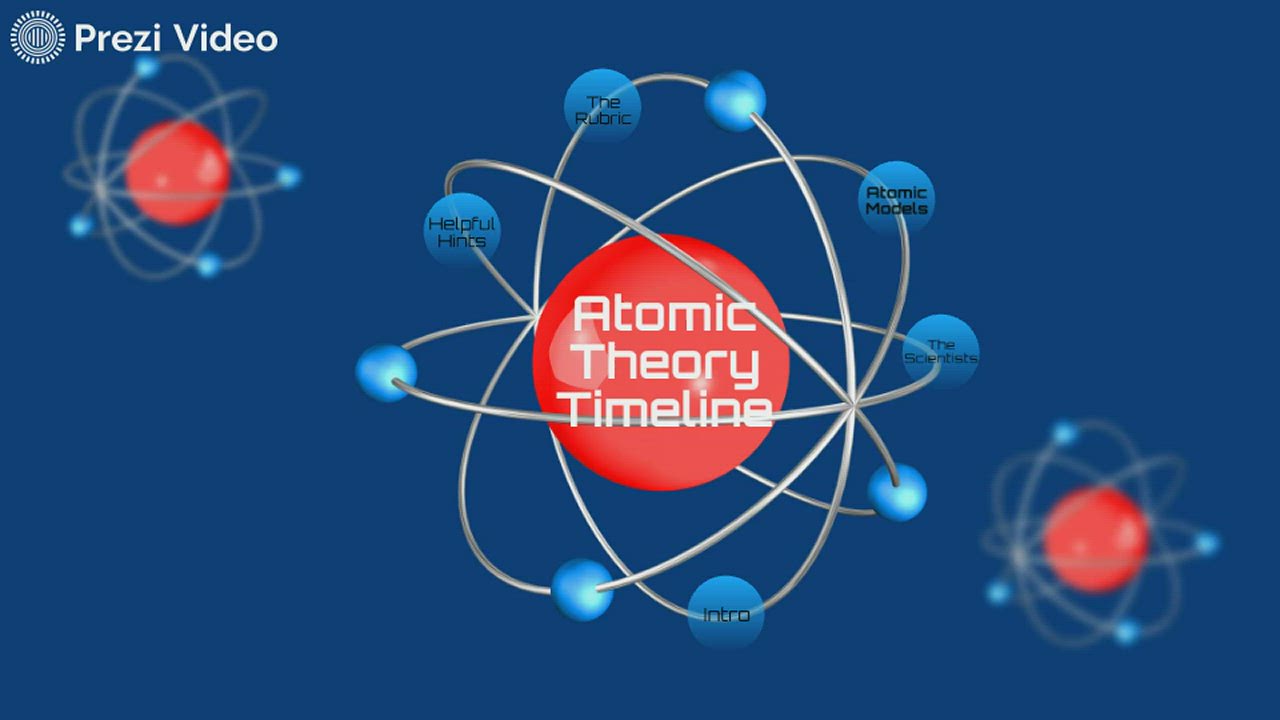 Development of Atomic Theory Project by Stephen Freeman on Prezi Video