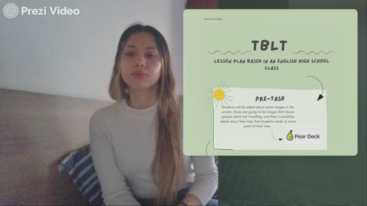 Lesson plan using TBLT by Mafe Montañez on Prezi Video