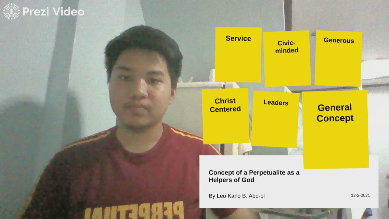concept of a Perpetualite as a Helpers of God by Leo Karlo Abo-ol on ...