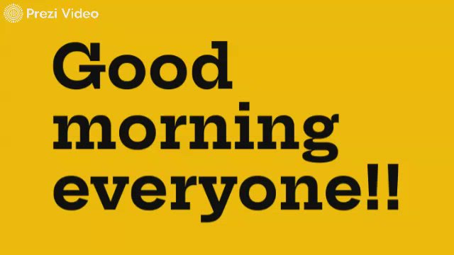 Good morning everyone!! by antonia carvajal on Prezi Video