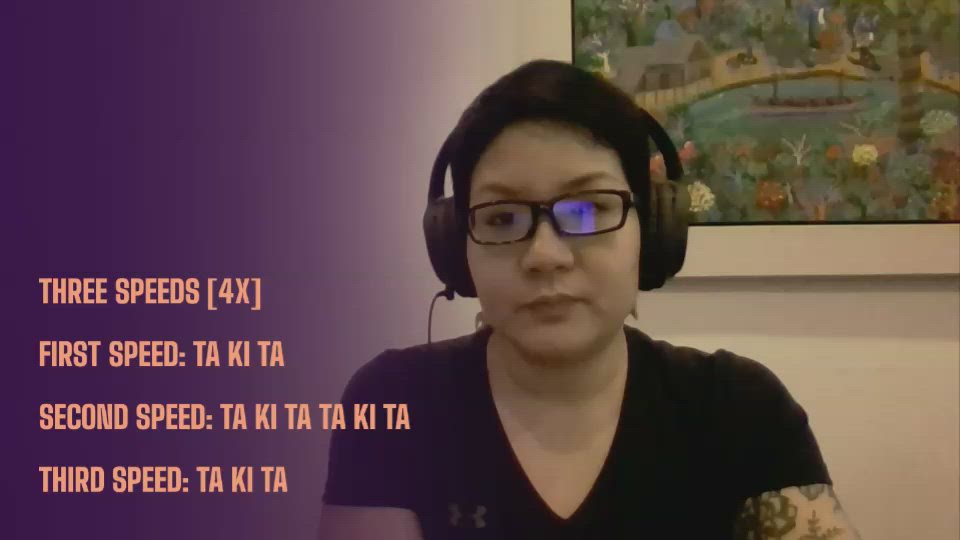 Solkattu Three Speeds by Christine May Yong on Prezi Video