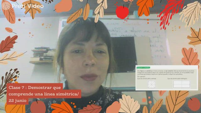 4° básico Clase 7 : Demostrar que comprende una linea simétrica/ 22 ...