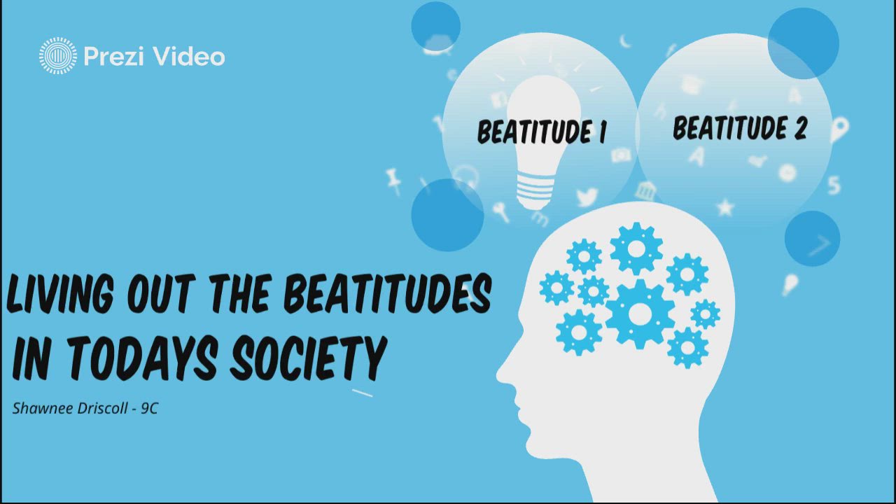 Living Out The Beatitudes In Today's Society by Shawnee Driscoll on ...