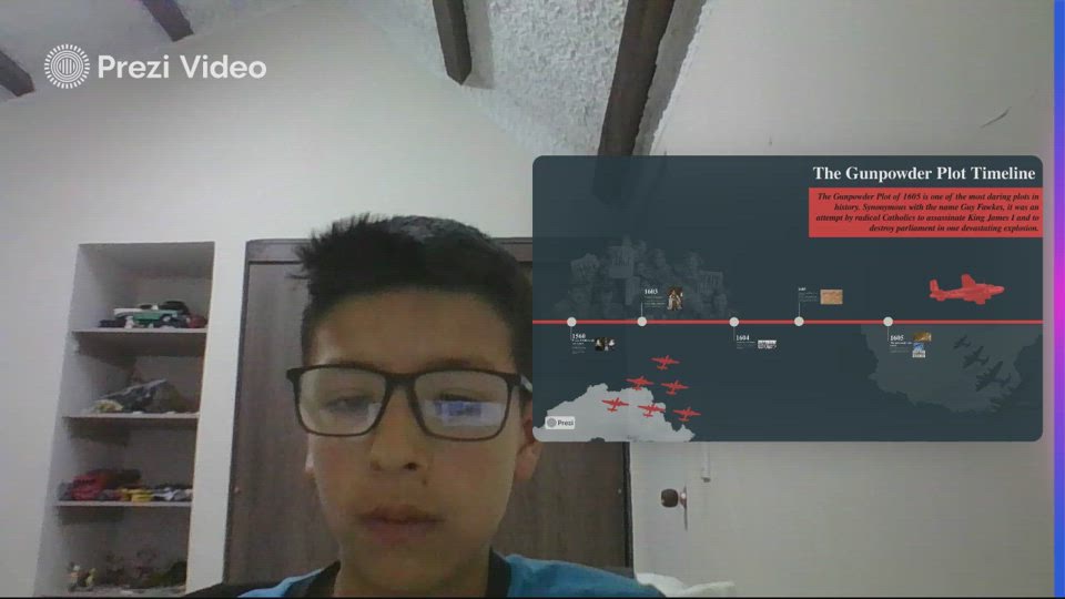 The gunpowder plot timeline by Santiago Mojica Vásquez on Prezi Video