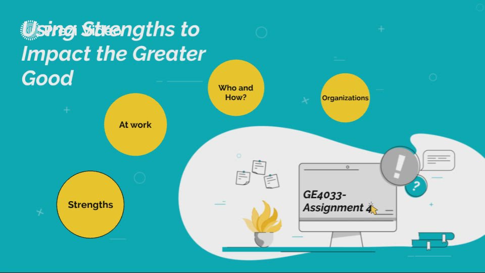 Using Strengths to Impact the Greater Good by David Driggers on Prezi Video