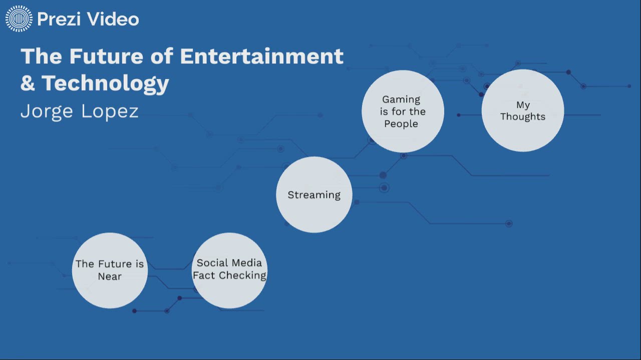 The Future of Entertainment & Technology by jorge lopez on Prezi Video