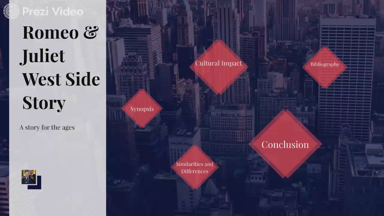 West Side Story Romeo and Juliet by Akhil Pramanik on Prezi Video