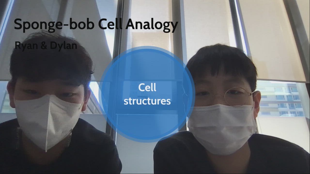 Spongebob Cell Analogy by Ryan Oh on Prezi Video