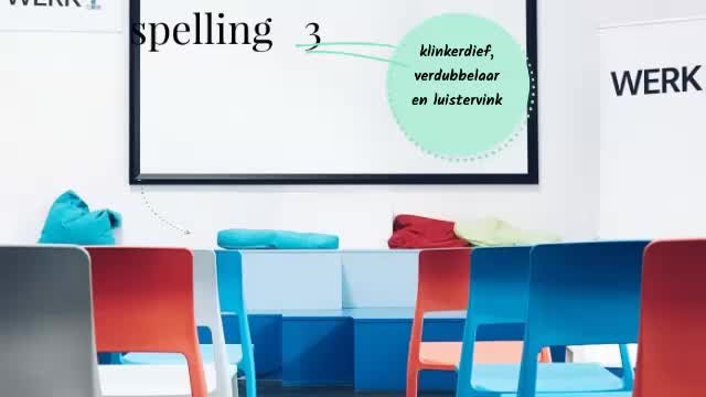 spelling; klinkerdief, verdubbelaar en luistervink by anja joris on ...