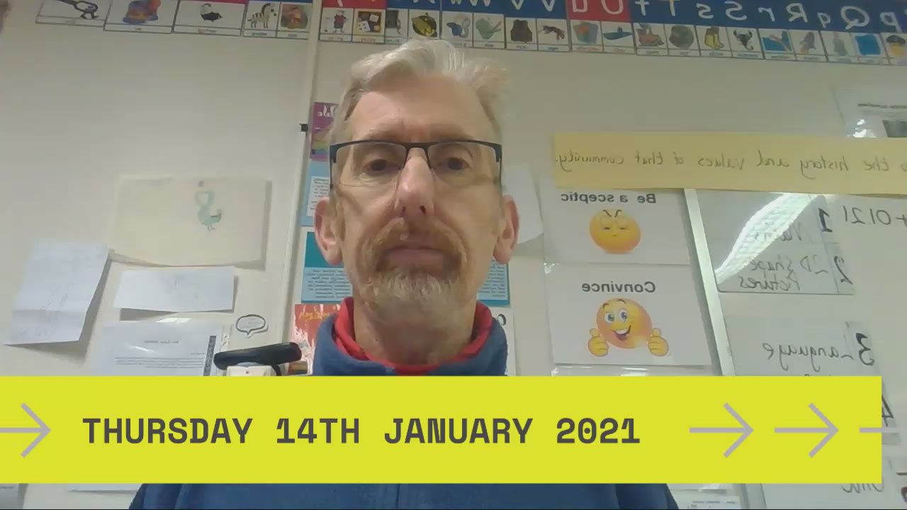 thursday 14th january 2021 by stephen betteridge on Prezi Video