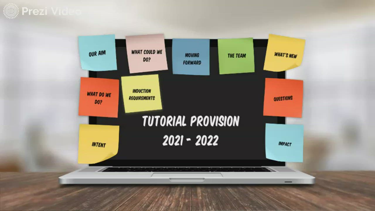 Tutorial Provision 2021 - 2022 by Emma Warren on Prezi Video