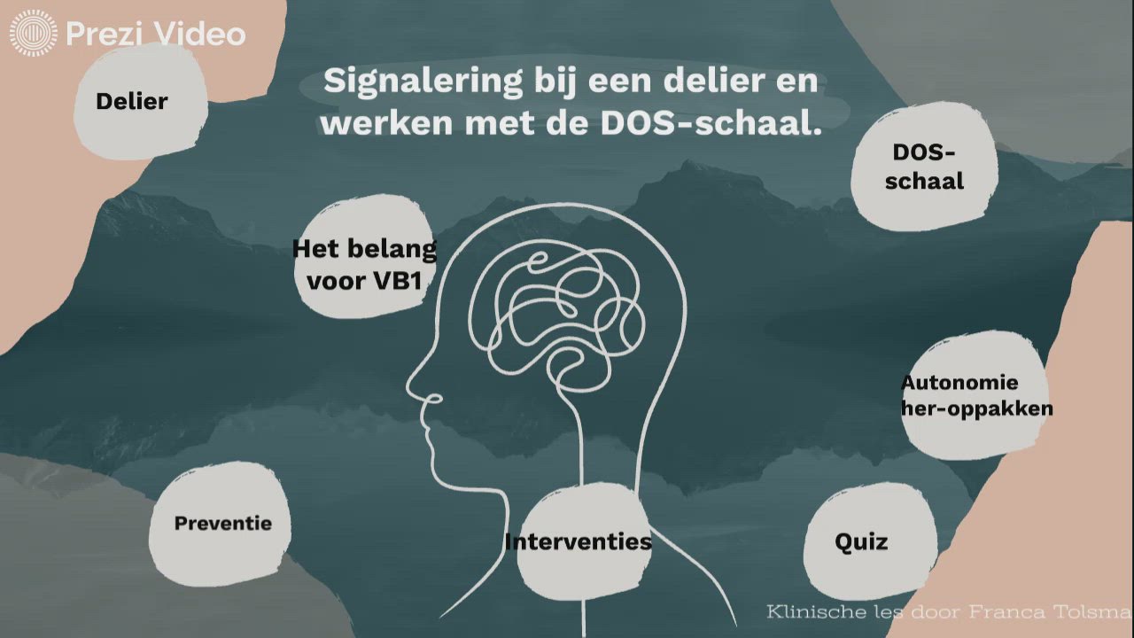 Delier en het belang van de DOS/score by franca tolsma on Prezi Video