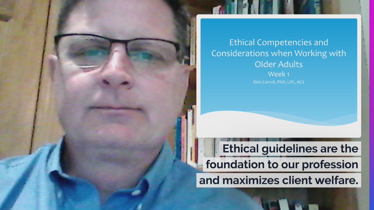 Ethical guidelines are the foundation to our profession and maximizes ...