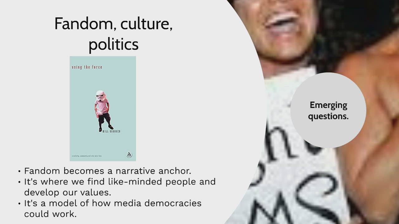 Fandom as political communication. by Andy Ruddock on Prezi Video