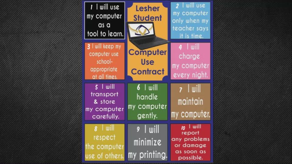 Lesher Student Computer Use Contract by Rebecca Knips on Prezi Video