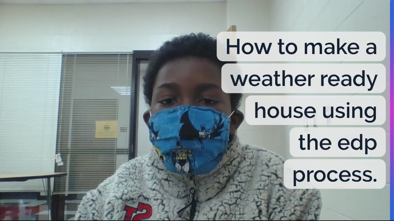 How to make a weather ready house using the edp process. by Stephanie ...
