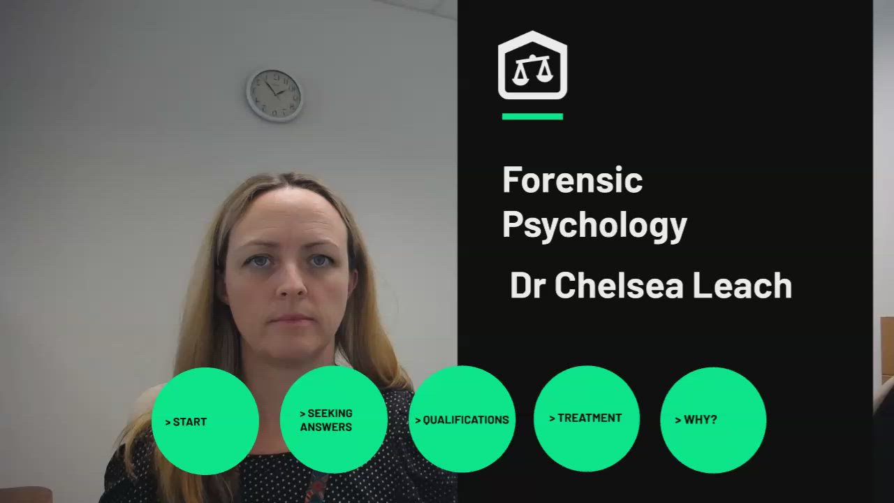 UQ Forensic Psychology Presentation by Chelsea Leach on Prezi Video