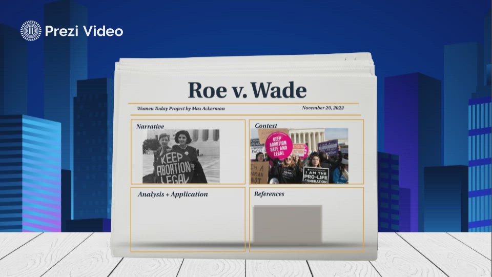 Roe vs. Wade - WS Project by Maxwell Ackerman on Prezi Video