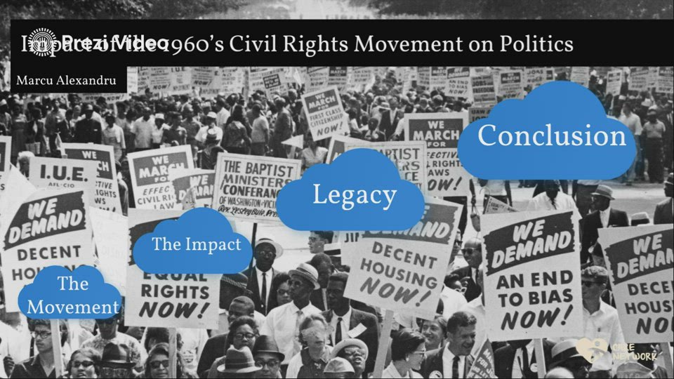 Impact of the 1960’s Civil Rights Movement on Politics by Marcu ...