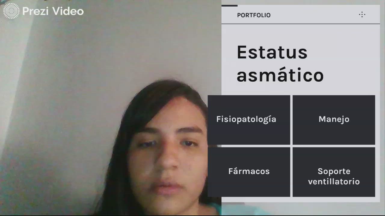 Manejo de estatus asmático by Domenica Conforme on Prezi Video
