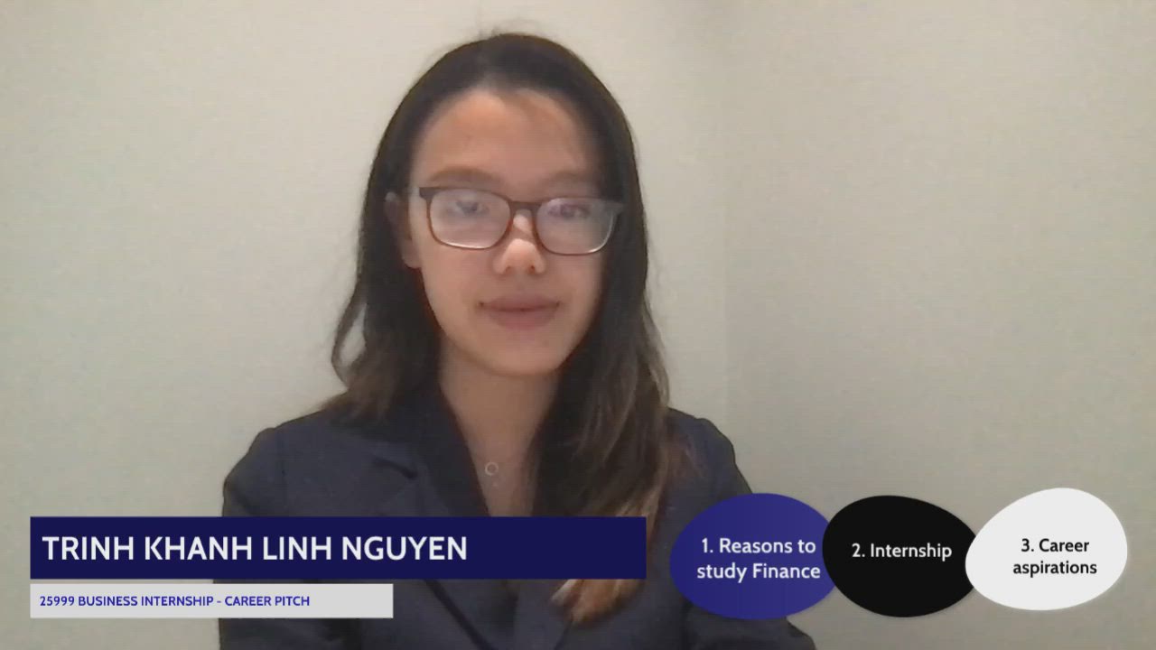 UTS Career Pitch by Linh Nguyen on Prezi Video