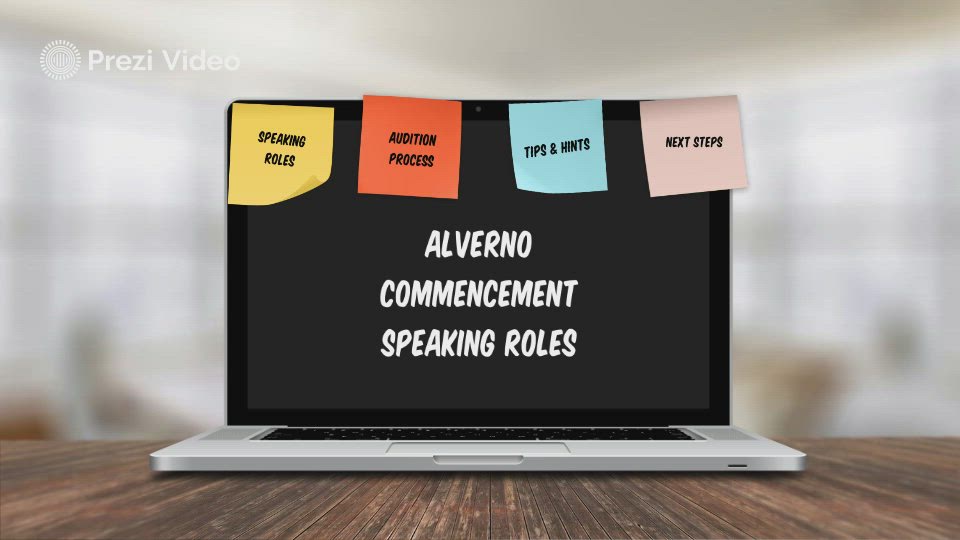 Commencement Speaking Roles by Brooke Wegner on Prezi Video