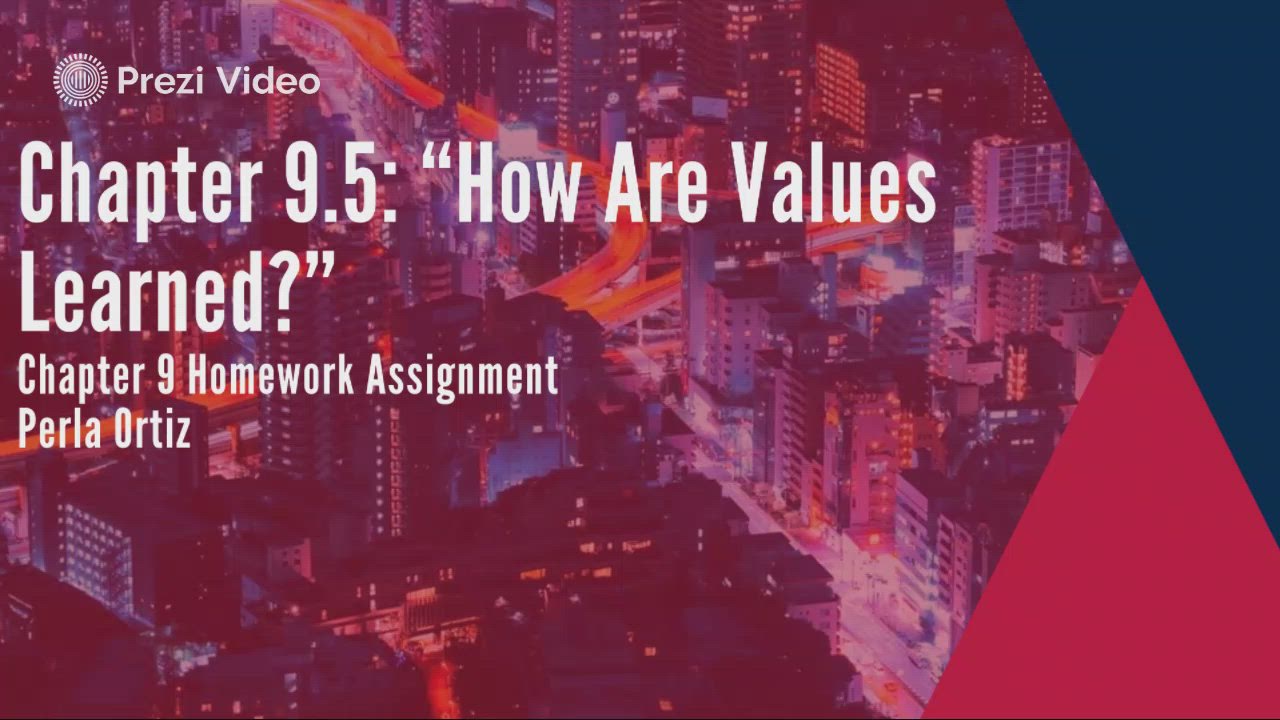 “How Are Values Learned?” by perla ortiz on Prezi Video