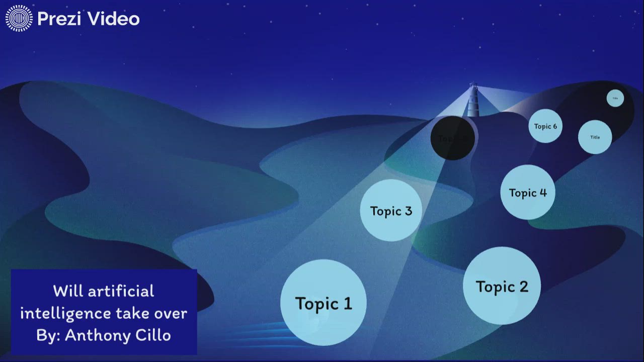 Artificial intelligence by Anthony Cillo on Prezi Video