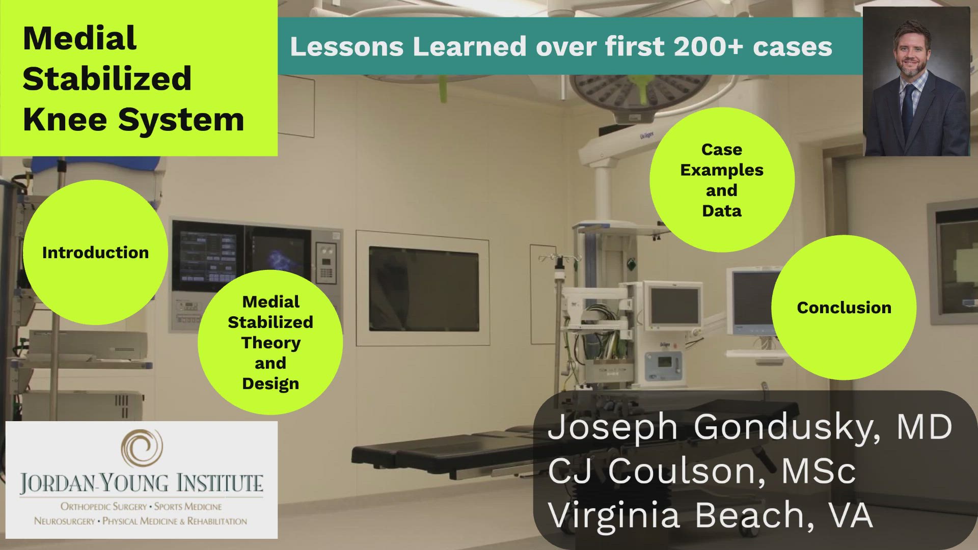 Medially Stabilized Attune Knee System: Early Experience by Joseph ...