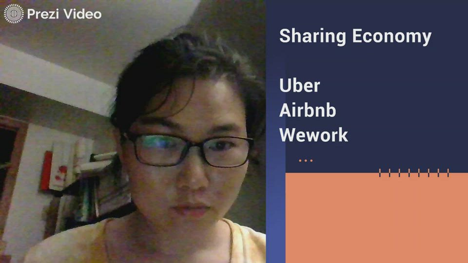 Sharing Economy Uber Airbnb Wework by Minna Qian Xue on Prezi Video