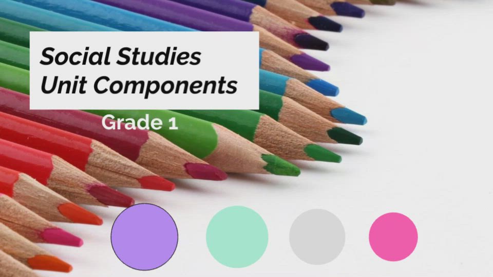 Grade one -Social studies Unit components by Khresto MAS on Prezi Video