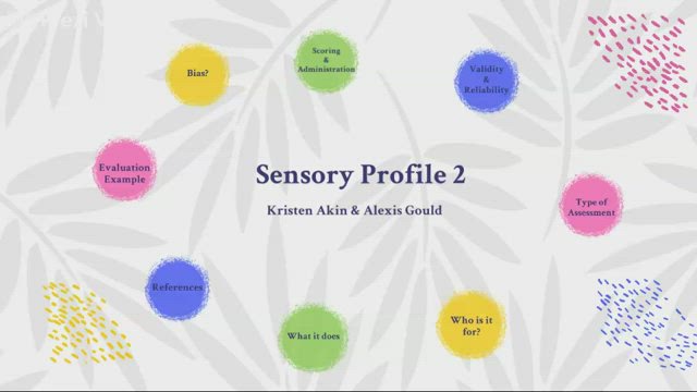 Sensory Profile