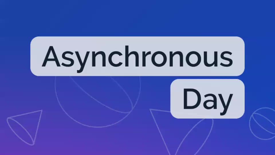 Asynchronous Day by Van Perez on Prezi Video