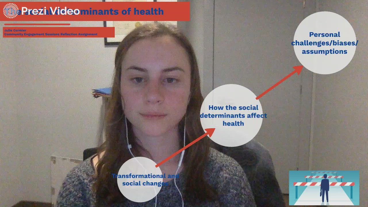 Social determinants of health part 1 by Julie Cormier on Prezi Video