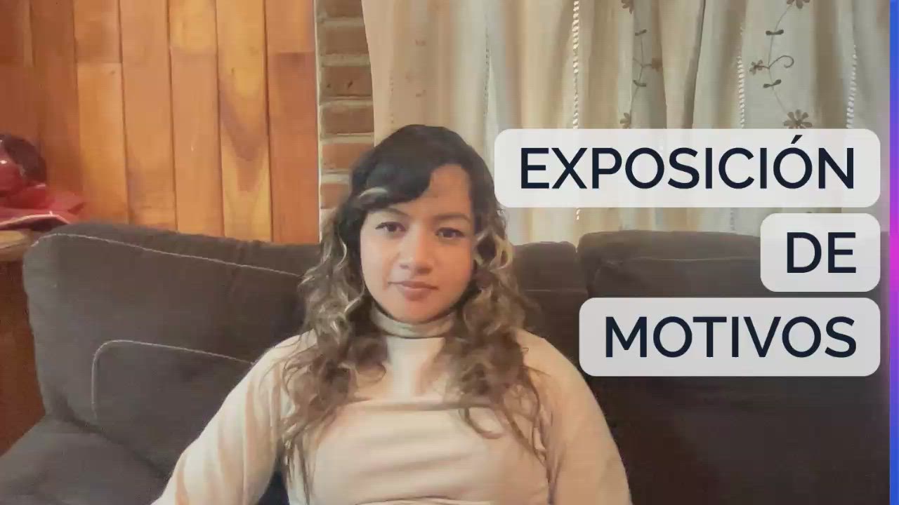 UNIDAD II.- EXPOSICIÓN DE MOTIVOS by UNIVERSIDAD JOSE VASCONCELOS on Prezi Video