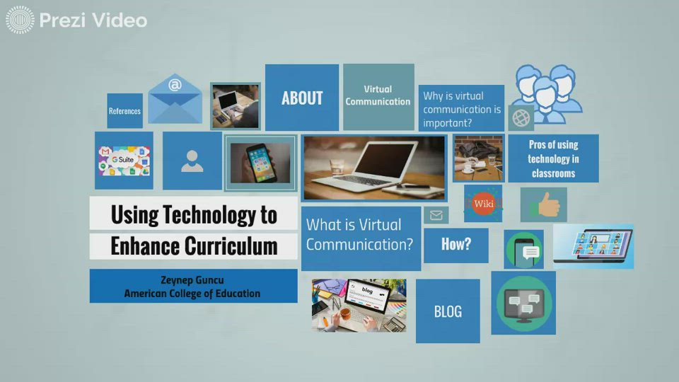 Using Technology to Enhance Curriculum by on Prezi Video