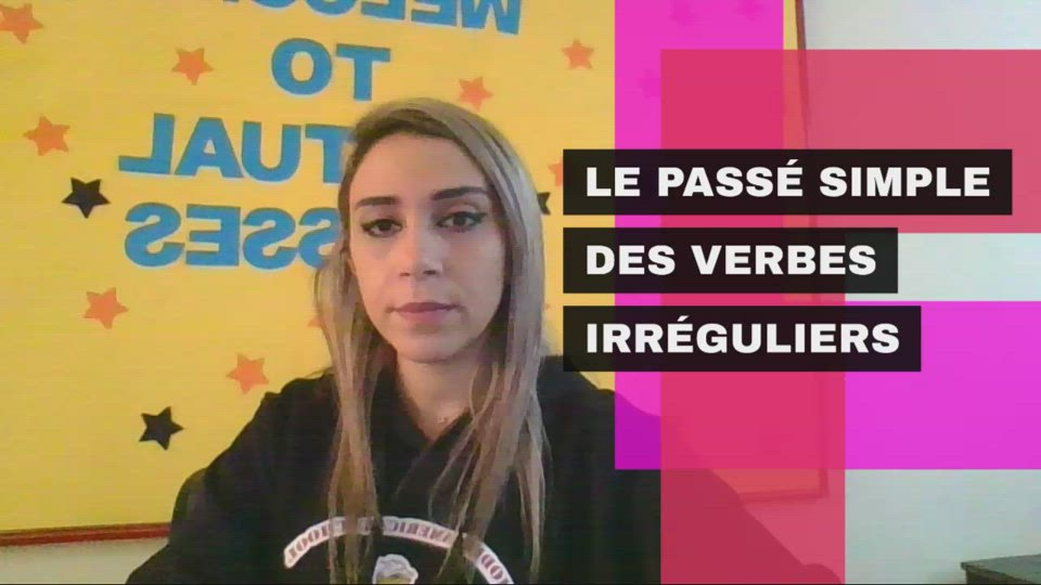 Le passé simple des verbes irréguliers by Teacher MAS on Prezi Video