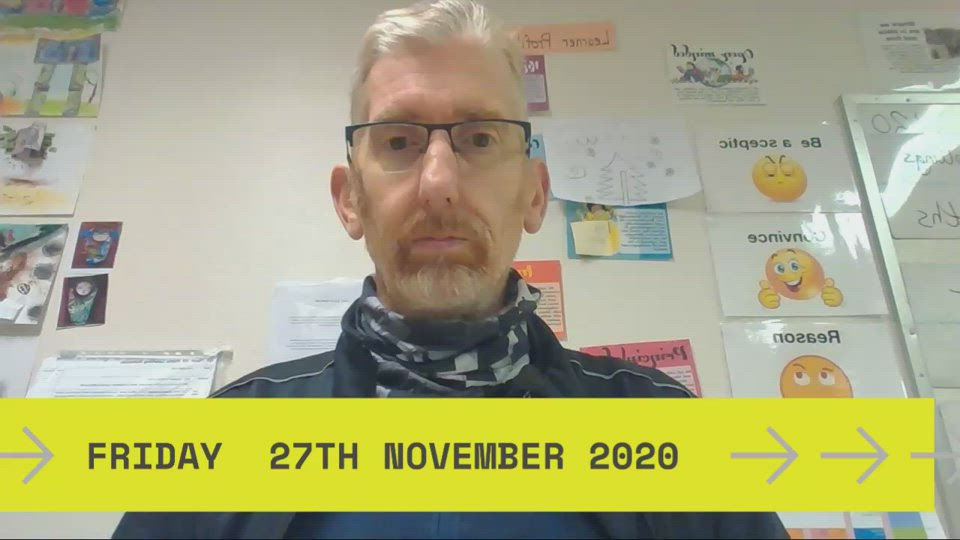 friday 27th november 2020 by stephen betteridge on Prezi Video